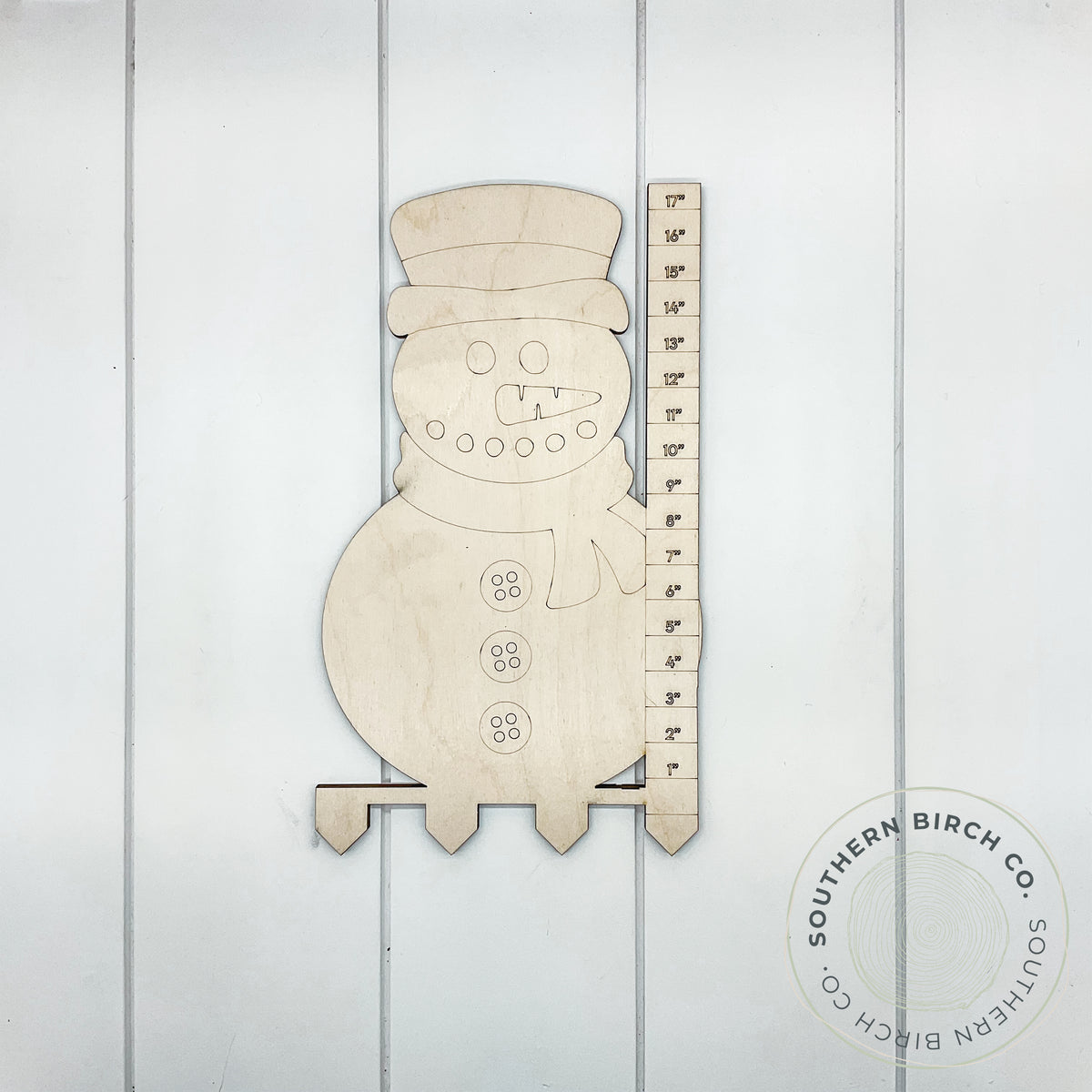 Snow Measurement Stake (Snowman) | Southern Birch Company