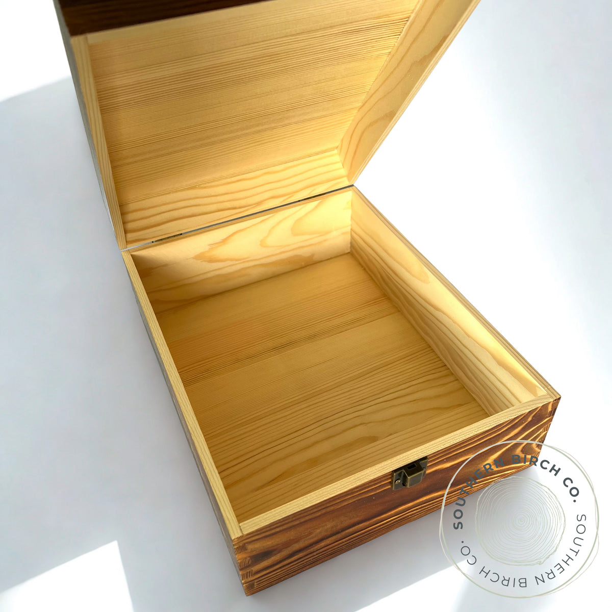 Wooden Box (Dark Stain) | Southern Birch Company