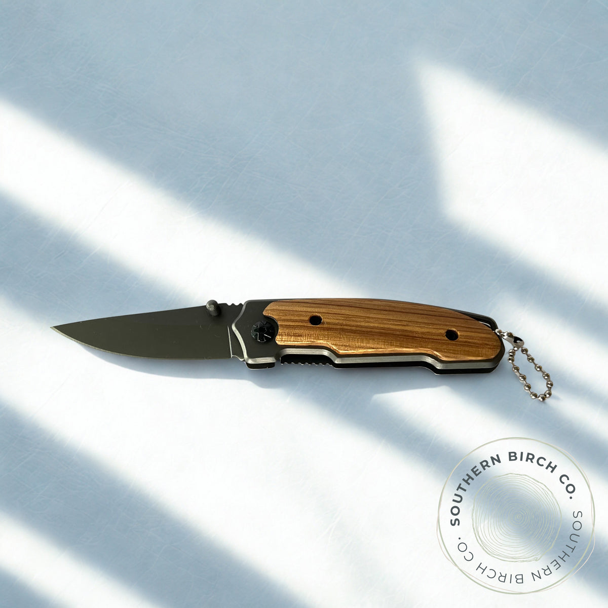 Zebra Wood Handled Knife | Southern Birch Company