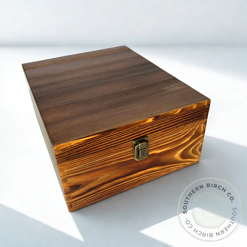 Wooden Box (Dark Stain) | Southern Birch Company