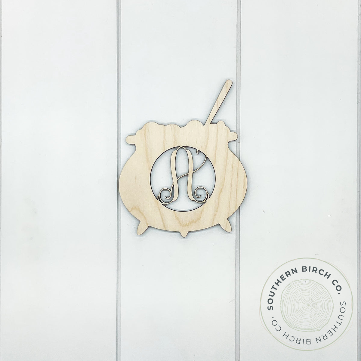 Monogram Cauldron Blank | Southern Birch Company