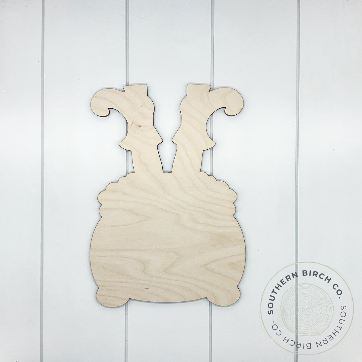 Witch in Cauldron Blank | Southern Birch Company